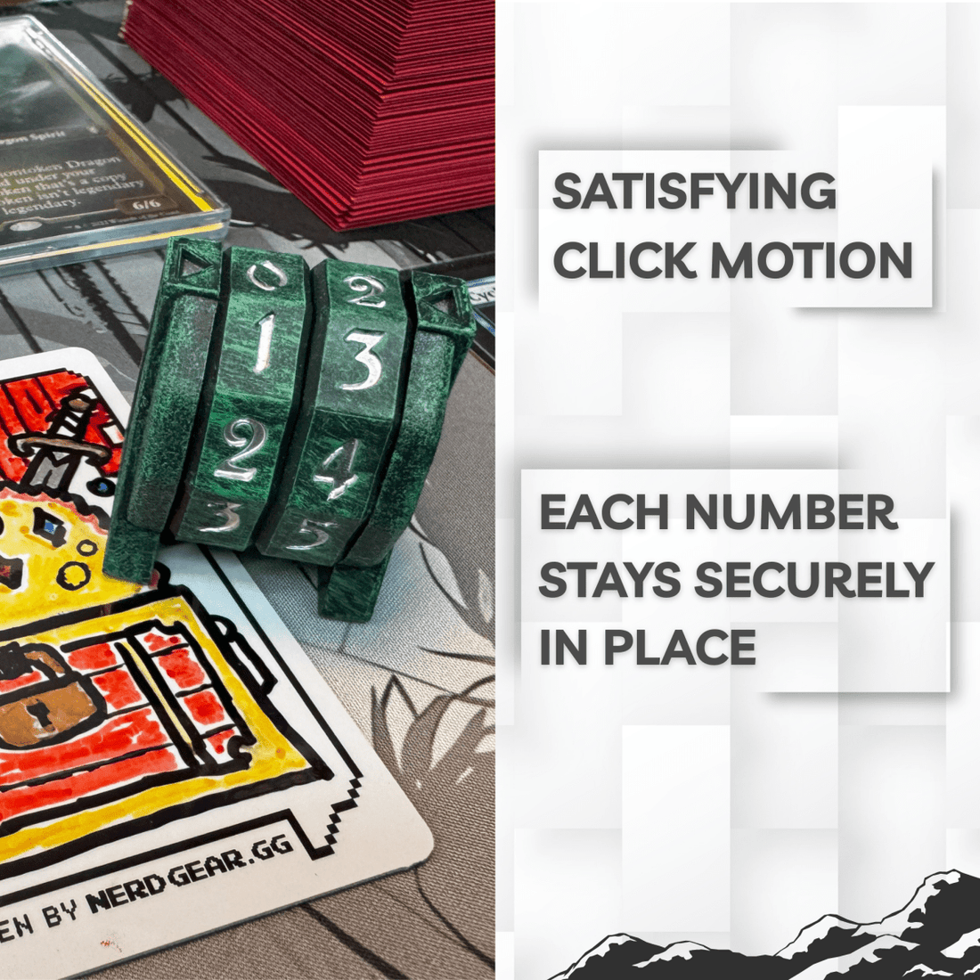 0-99 Life Counter | Life Tracker for TCGs & MTG | Nerd Gear